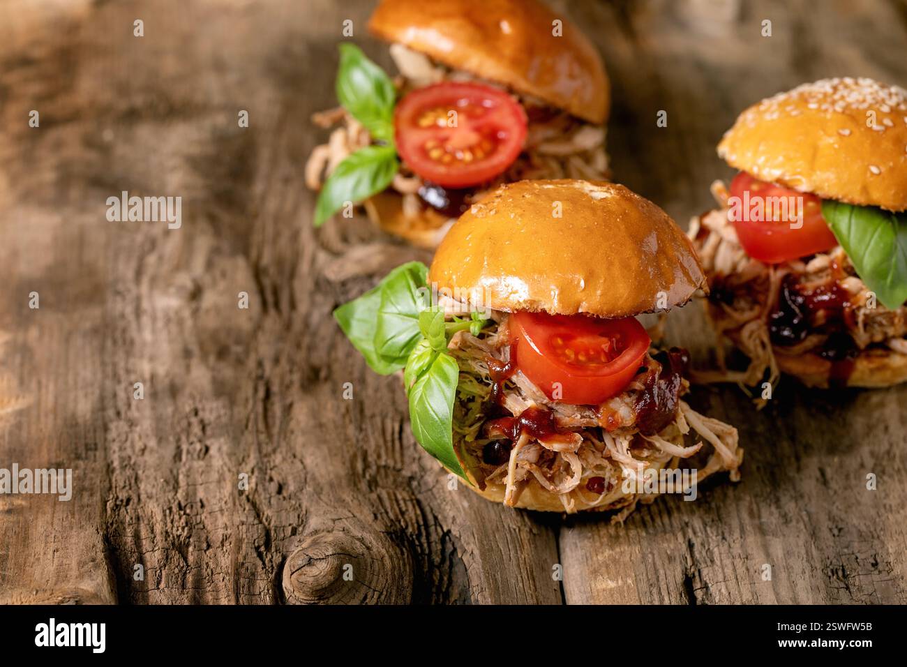 Homemade mini beef burgers hi-res stock photography and images - Alamy