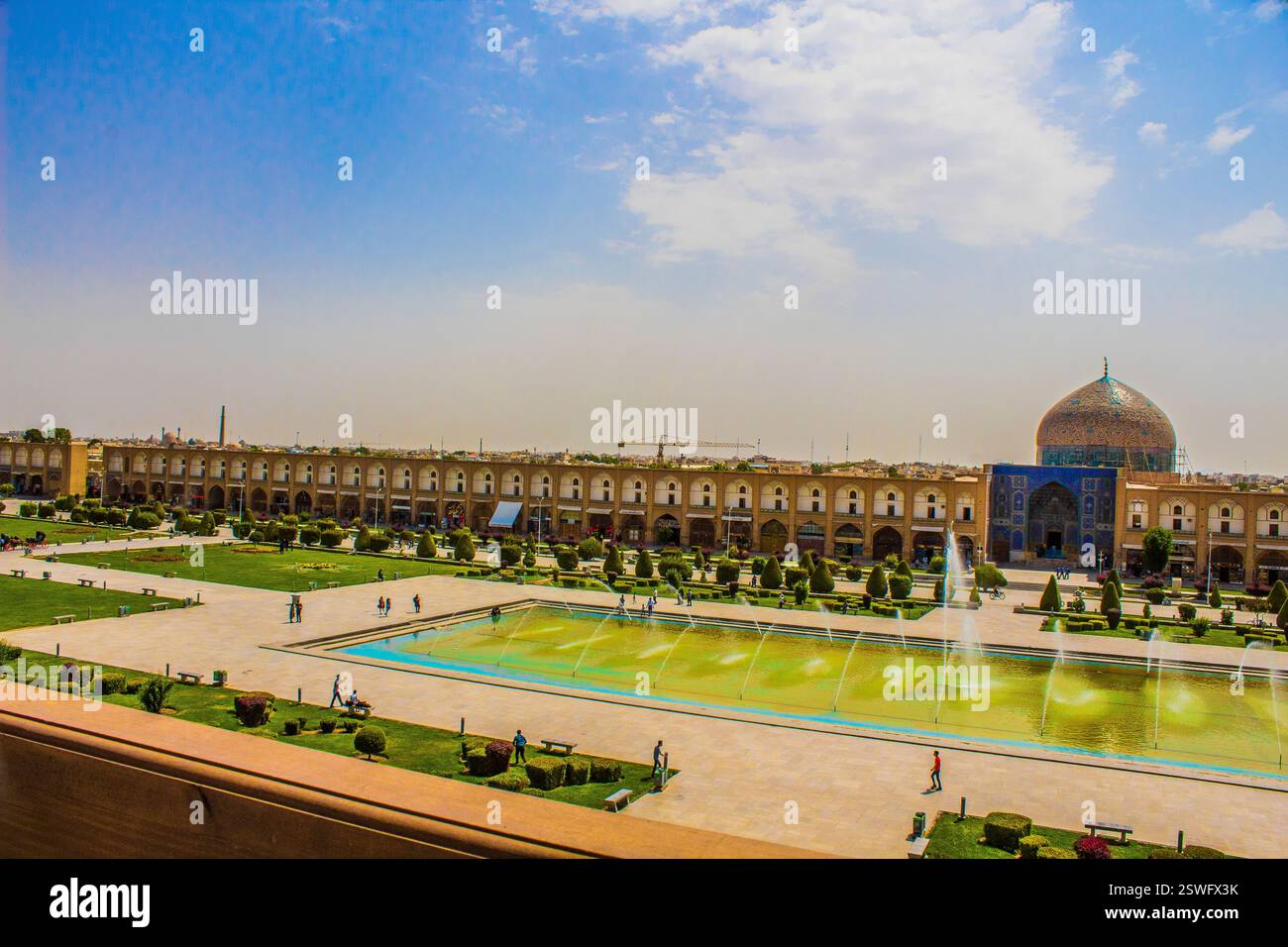 Ali Qapu is an imperial palace in Isfahan, Iran. It is located on the ...