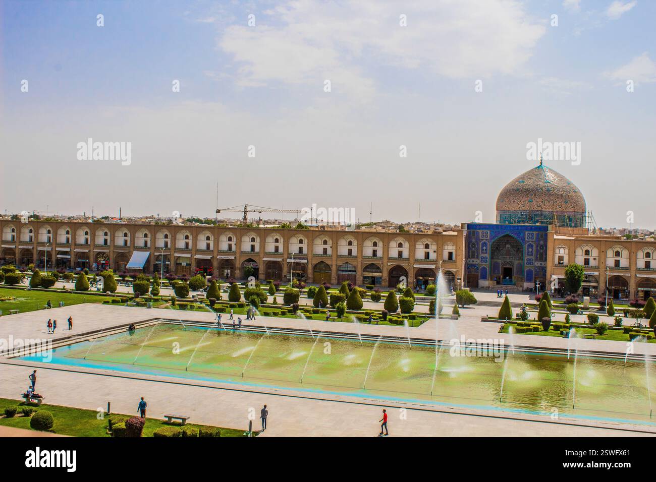 Ali Qapu is an imperial palace in Isfahan, Iran. It is located on the ...
