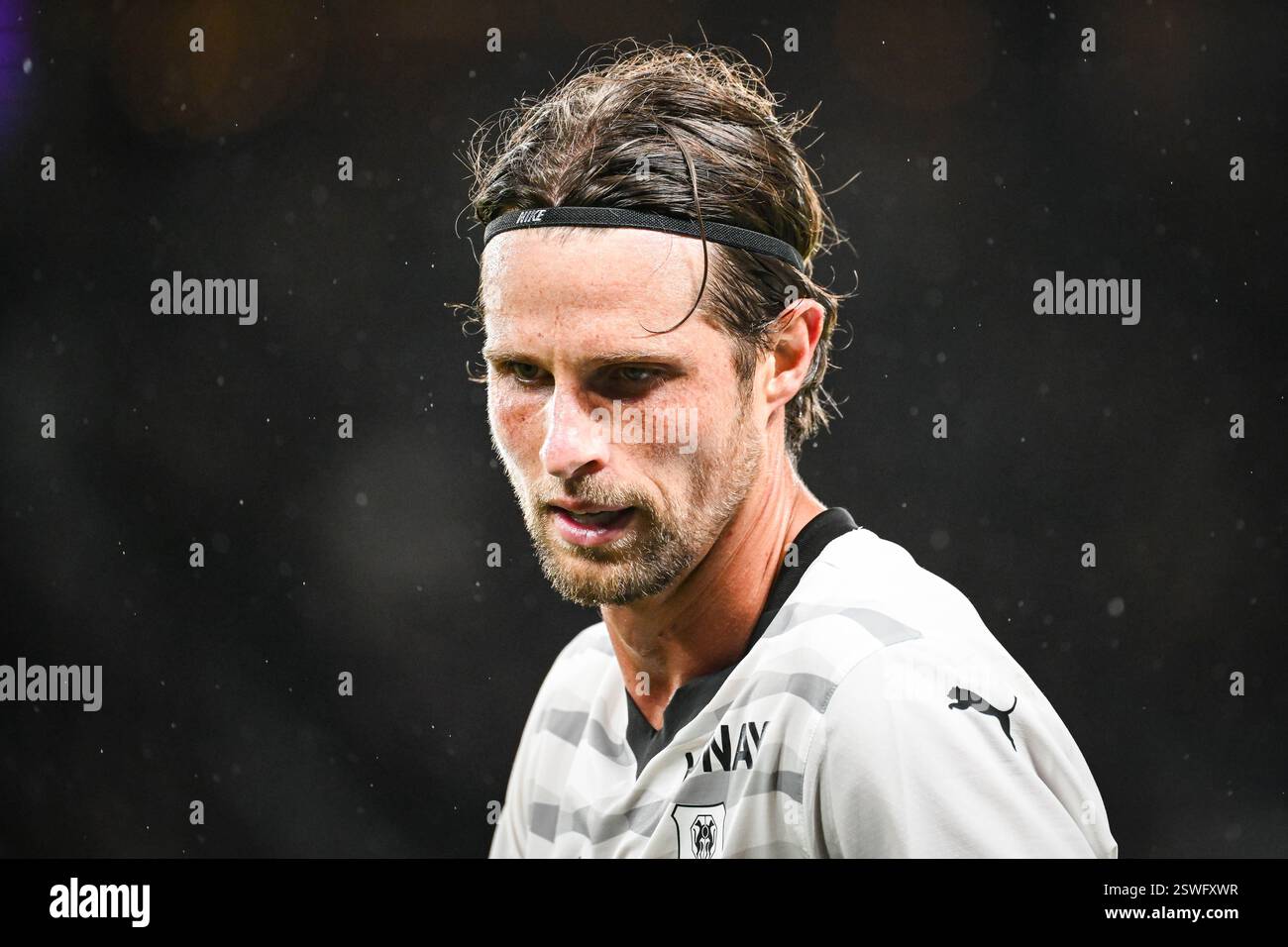 Paris, France. 27th Sep, 2024. Hans HATEBOER of Rennes during the ...