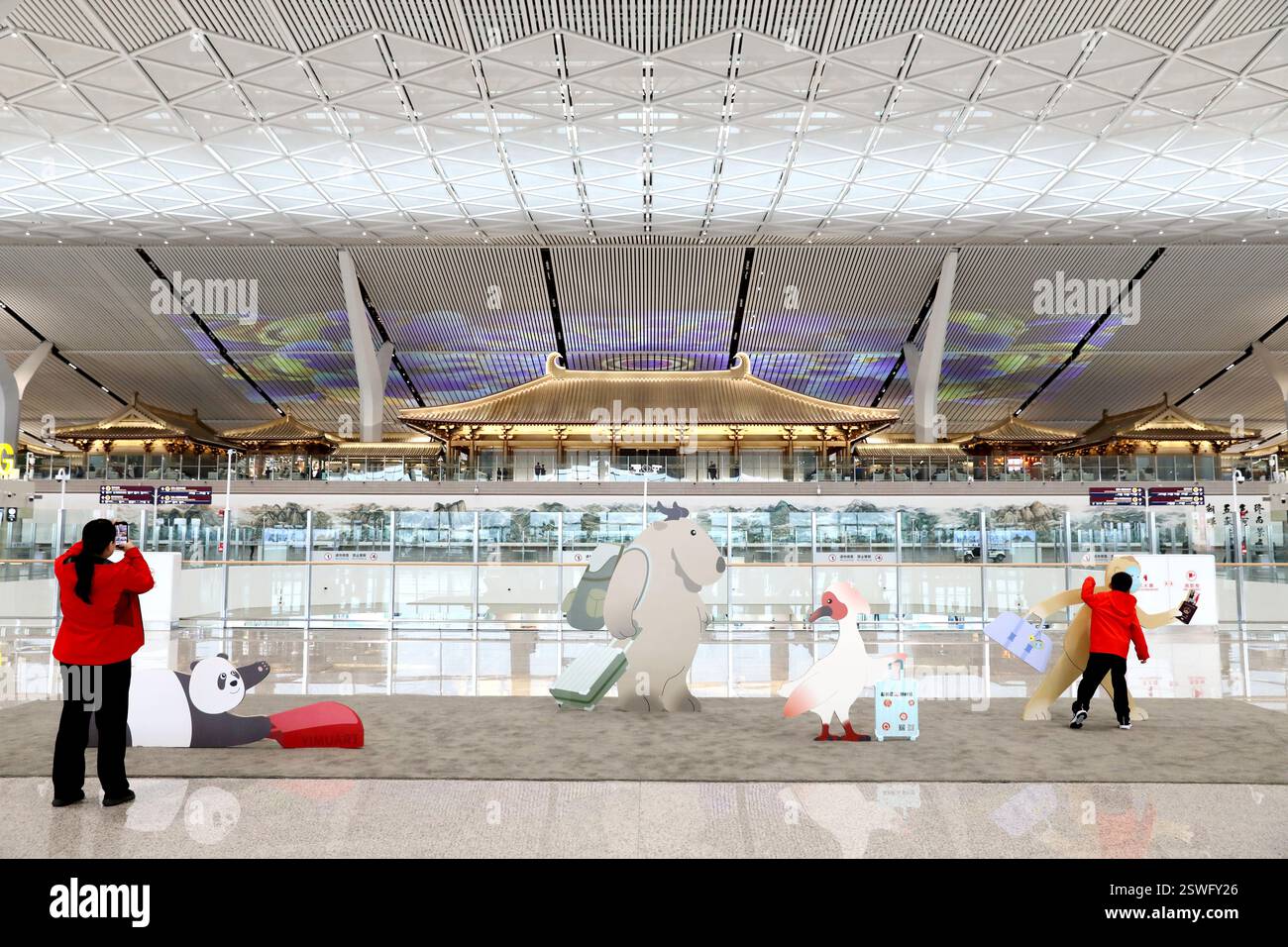Xian xianyang international airport t5 terminal officially put into ...