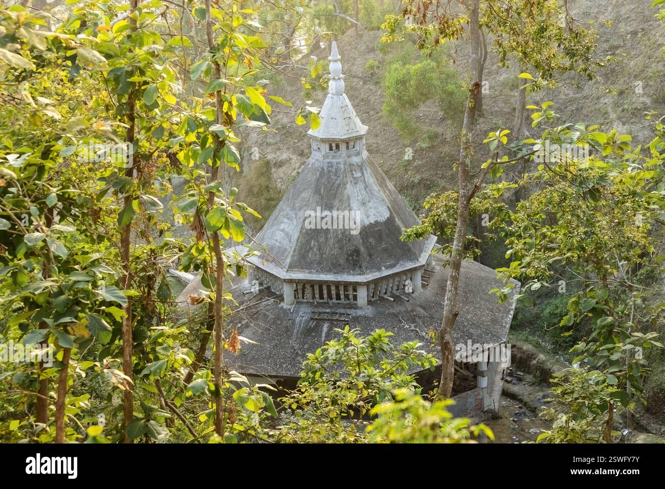 Buddhist temple details in Cox's Bazar district close to the Myanmar ...