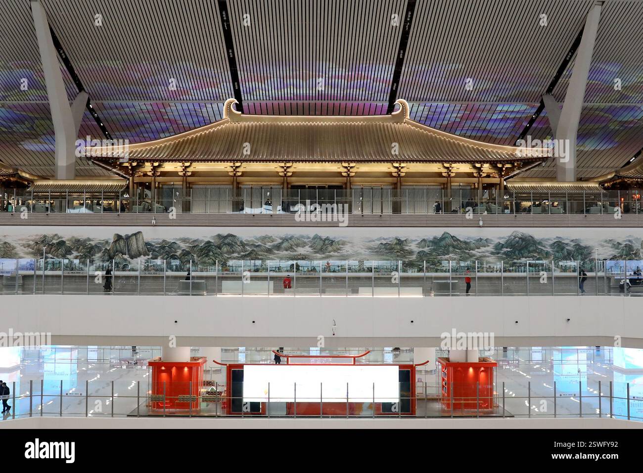 Xian xianyang international airport t5 terminal officially put into ...