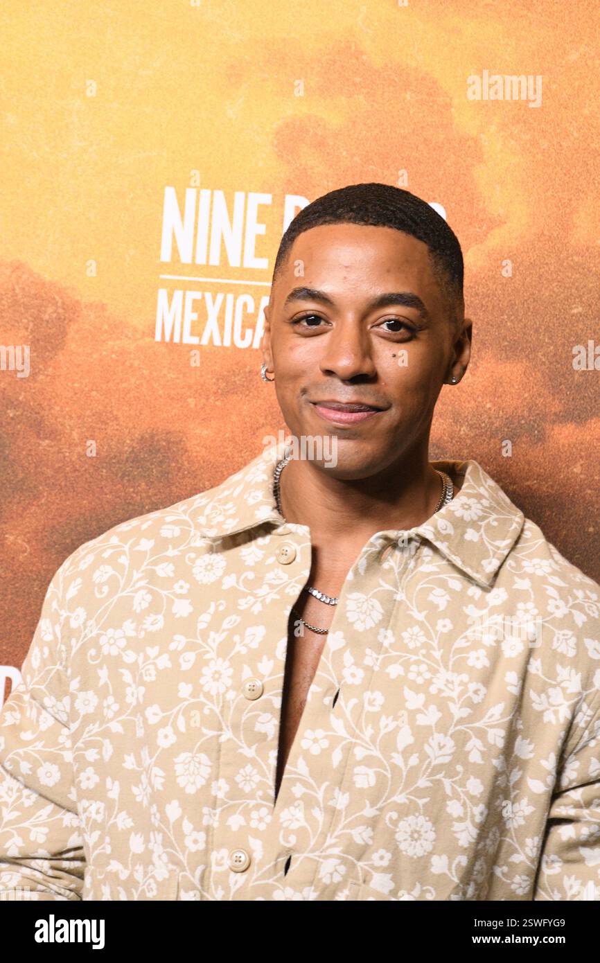 Culver City, California, USA 20th February 2025 Actor Justiin Davis ...