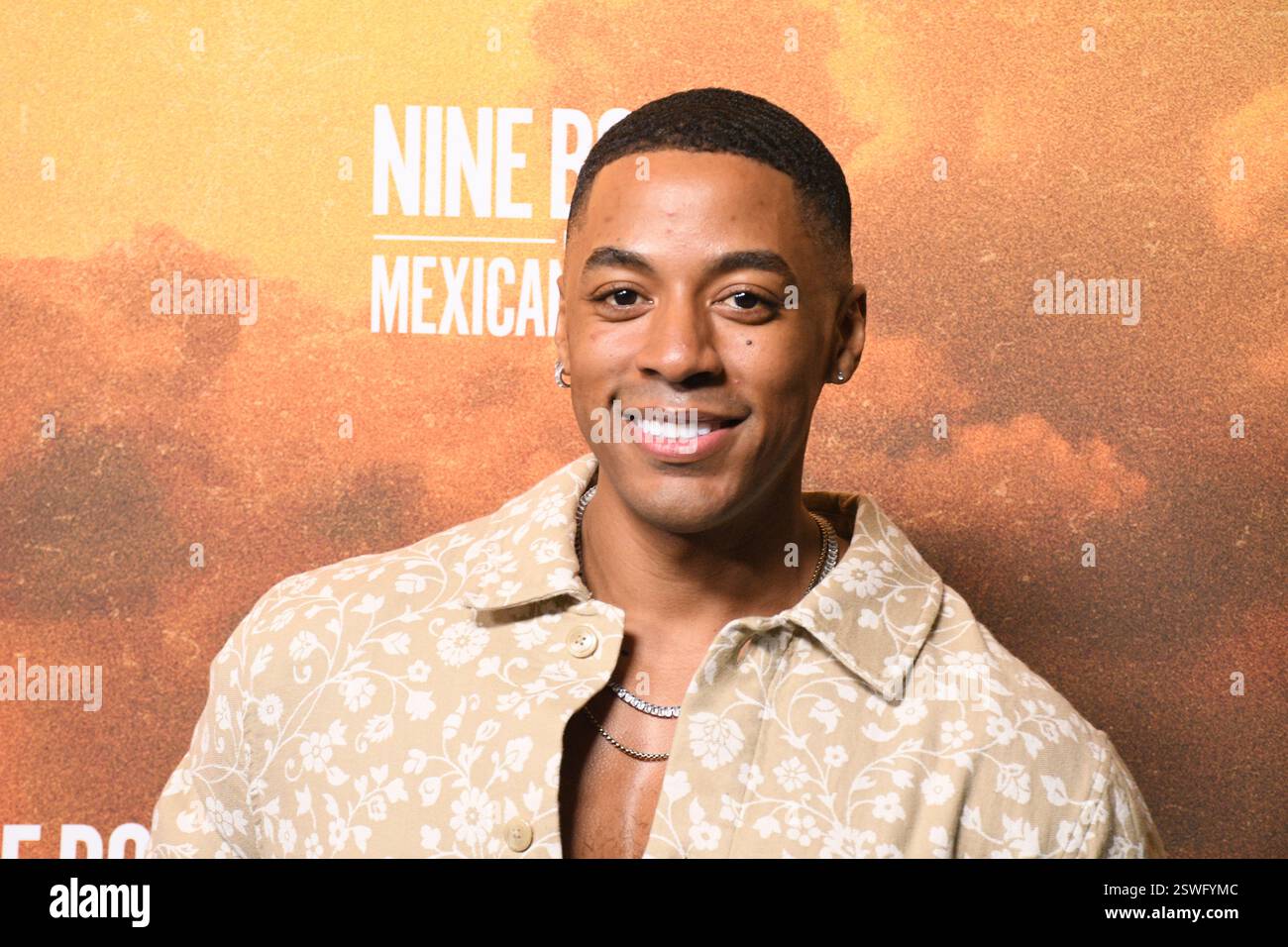 Culver City, California, USA 20th February 2025 Actor Justiin Davis ...