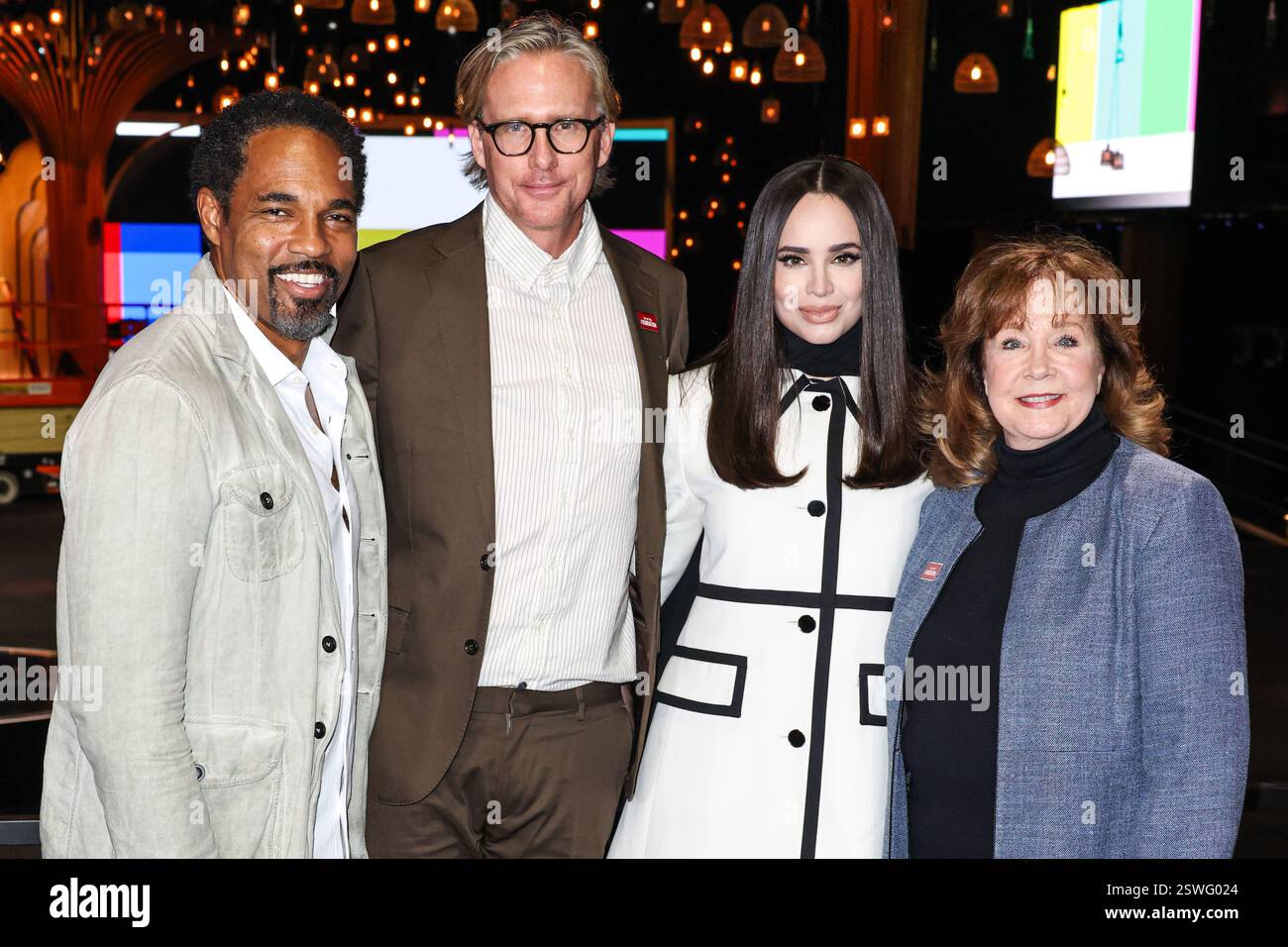 LOS ANGELES, CALIFORNIA, USA - FEBRUARY 20: Jason Winston George, Jon ...