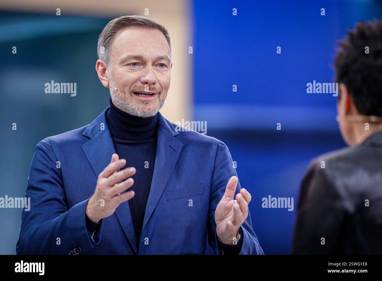 Berlin, Germany. 21st Feb, 2025. Christian Lindner, FDP top candidate ...