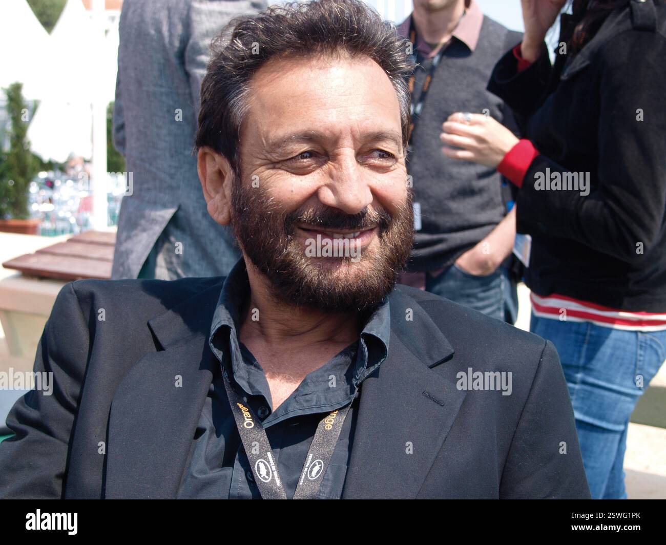 Indian director Shekhar Kapur (Elisabeth, Bandit Queen) at the Cannes ...