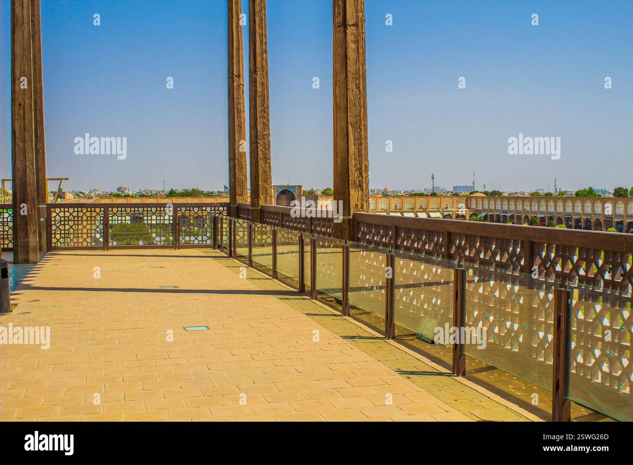 Ali Qapu is an imperial palace in Isfahan, Iran. It is located on the ...