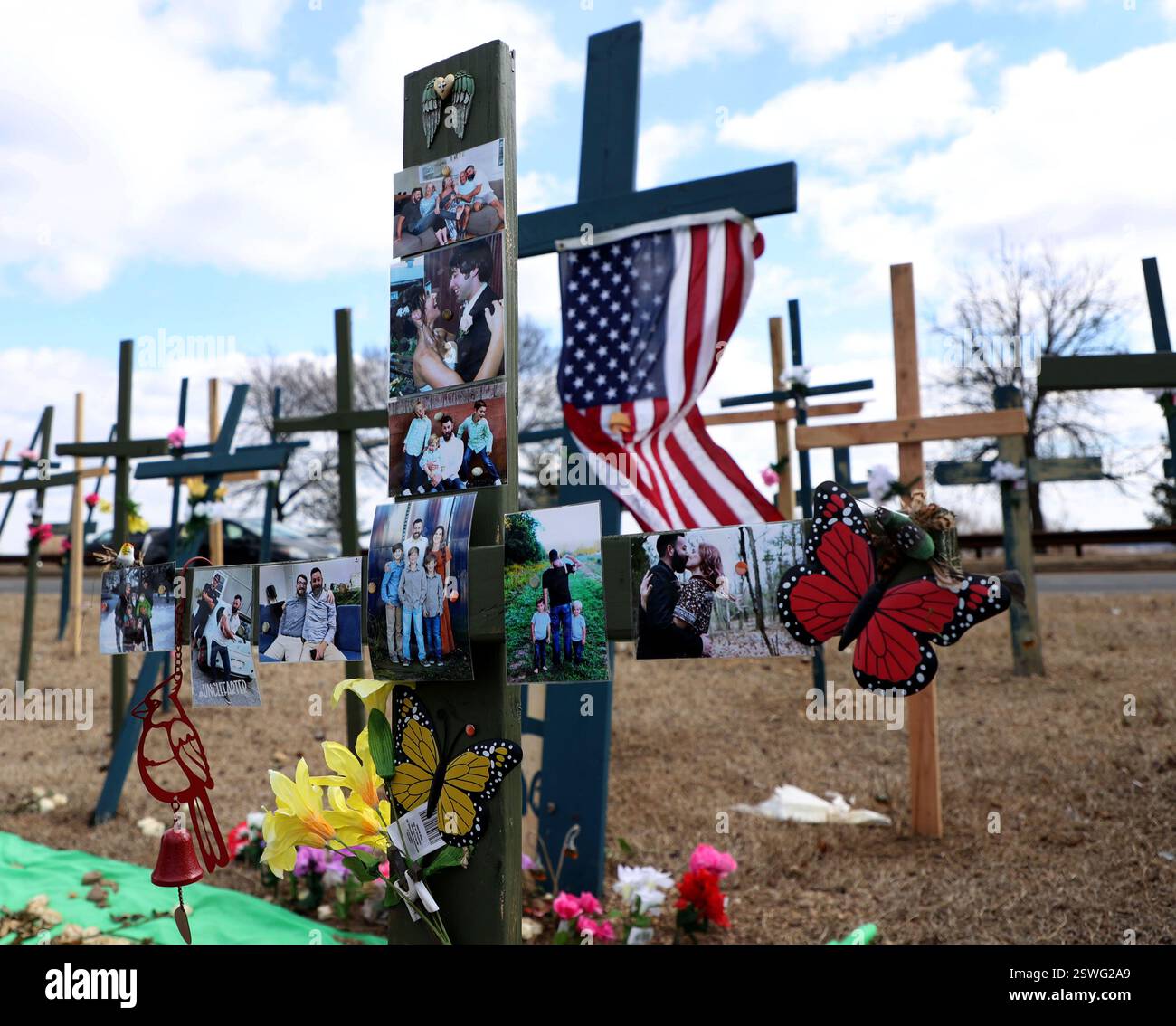 February 20, 2025, Washington, District of Columbia, USA: A cross with ...