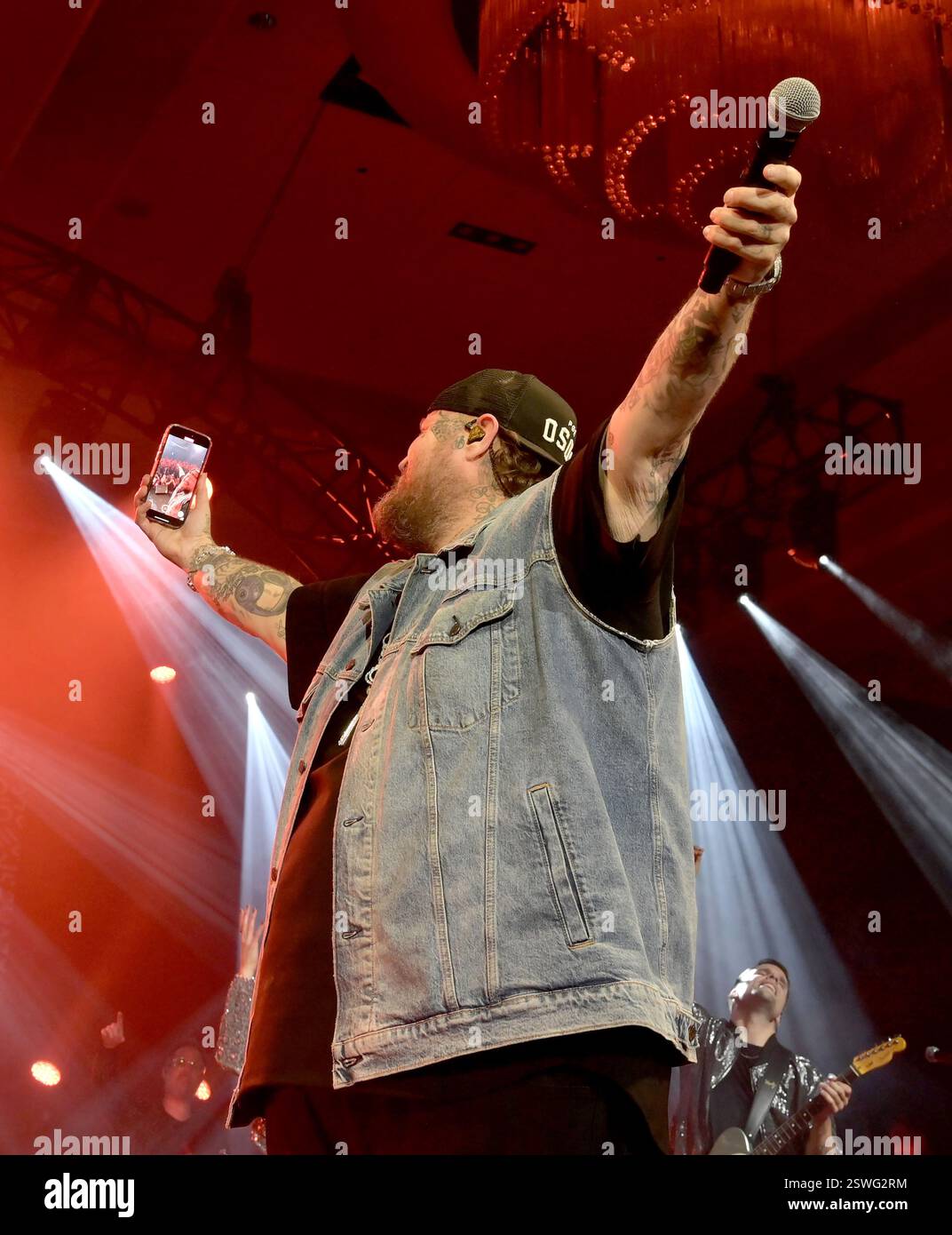 Nashville, USA. 20th Feb, 2025. Jelly Roll onstage at BBR Music Group ...