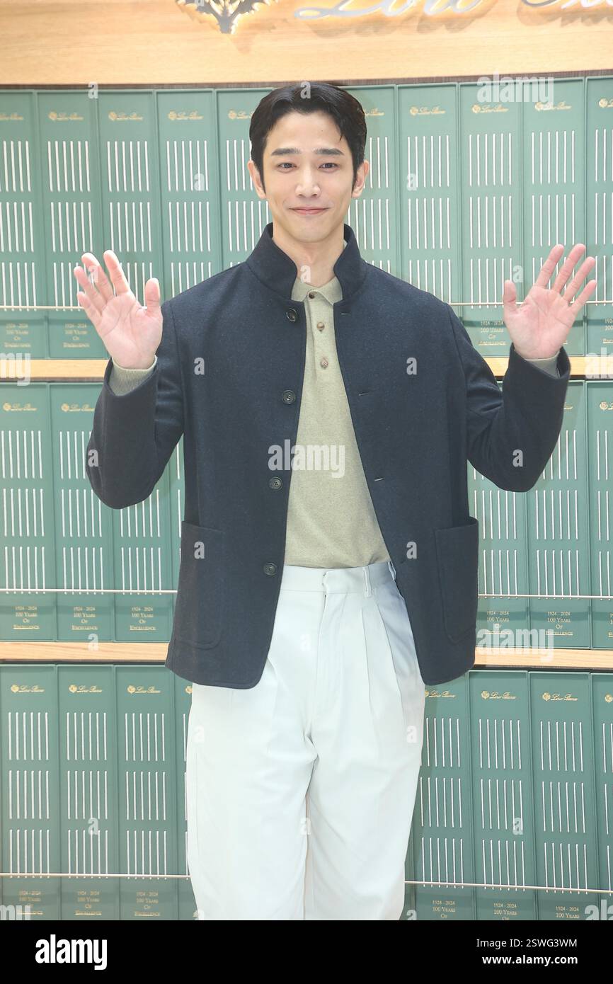 Taiwanese actor, model, and musician Jasper Liu attends an activity in ...