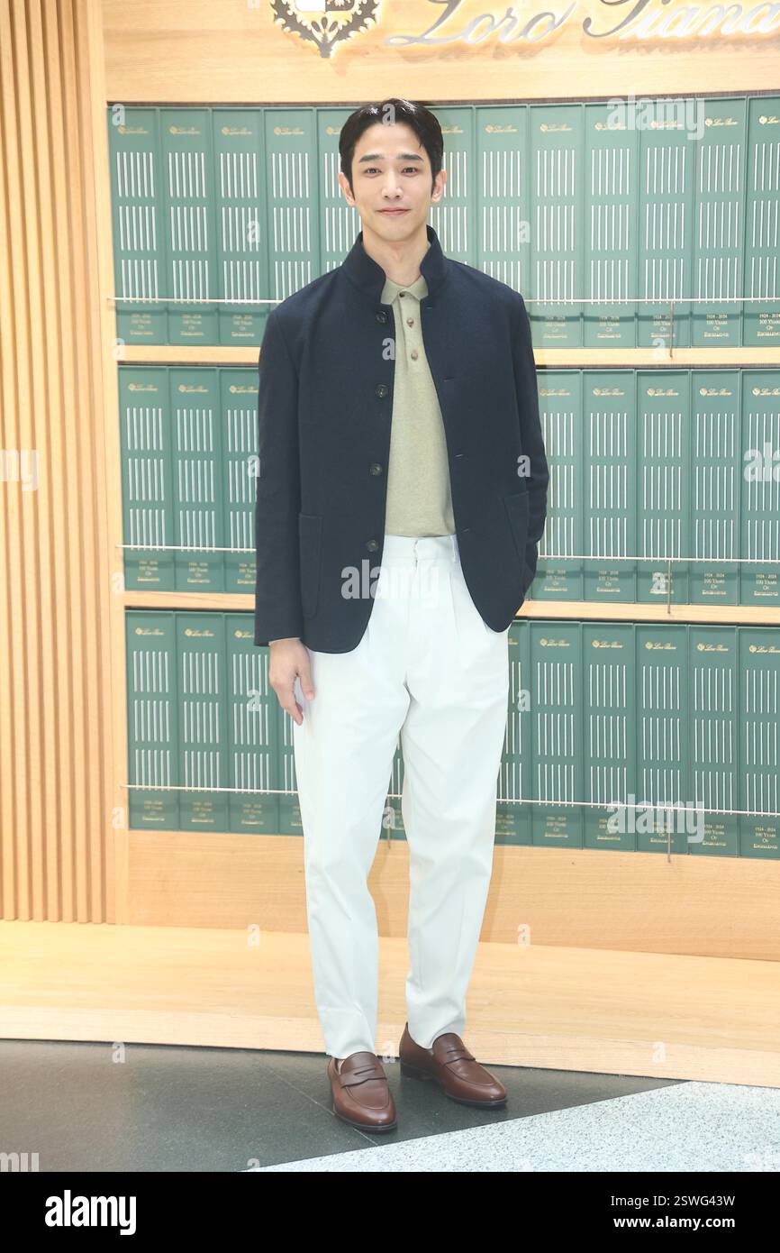 Taiwanese actor, model, and musician Jasper Liu attends an activity in ...
