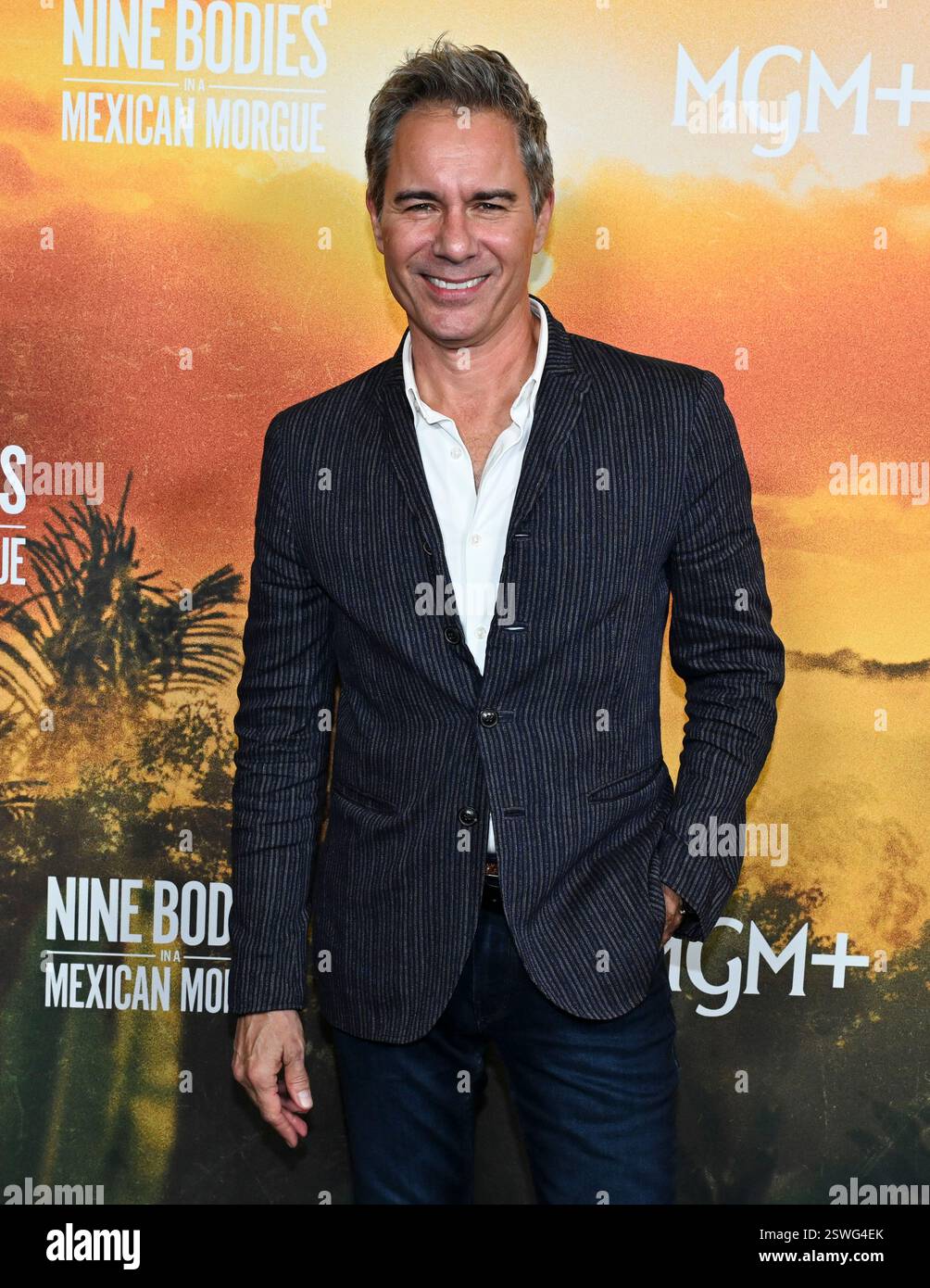 Culver City, California, USA. 20th Feb, 2025. Eric McCormack. "Nine Bodies in a Mexican Morgue ...