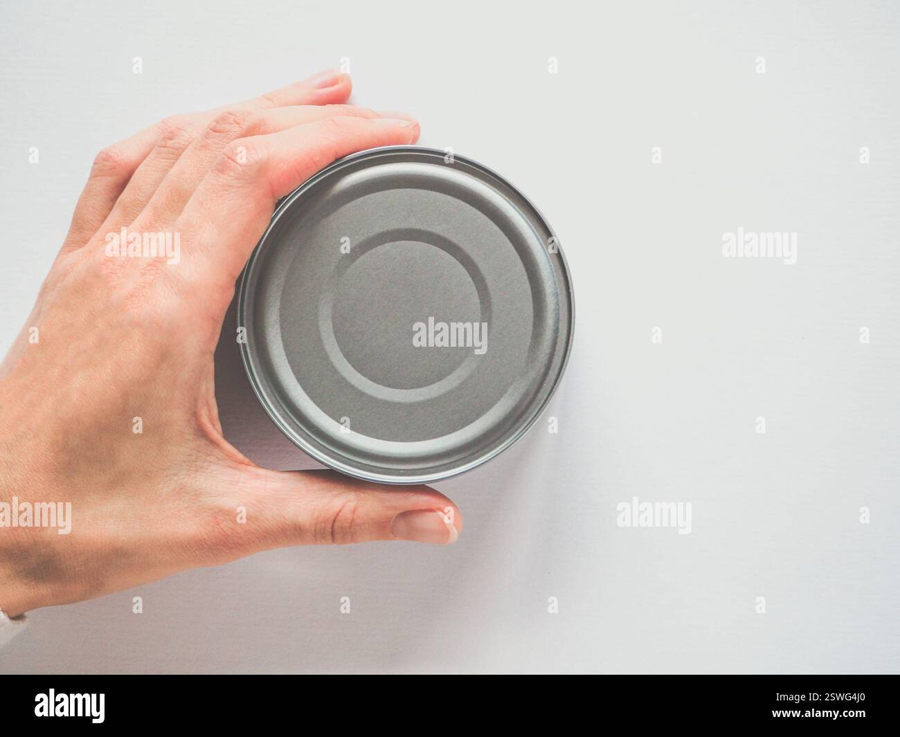 Top view hand silver hi-res stock photography and images - Alamy