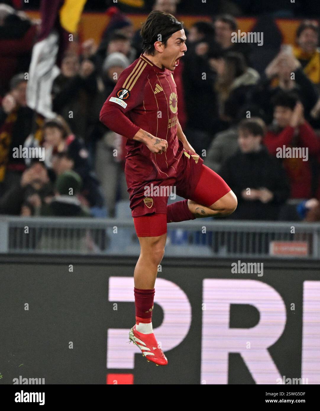 Dybala roma 2025 celebrates hi-res stock photography and images - Alamy