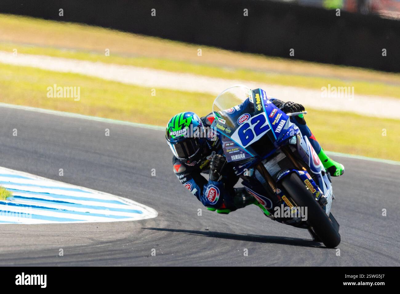 Phillip Island, Australia, 21 February, 2025. Stefano Manzi (ITA ...