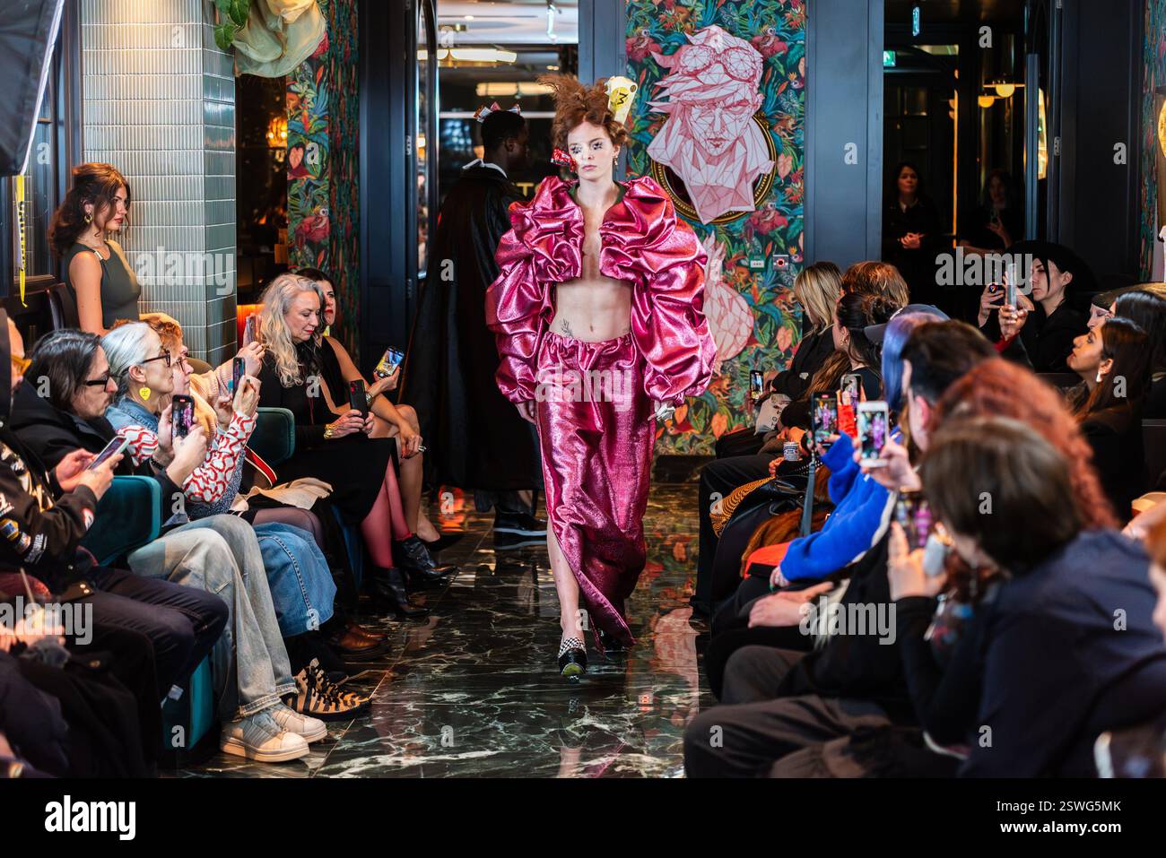 Sustainable fashion designers Vin + Omi showcased their latest designs ...