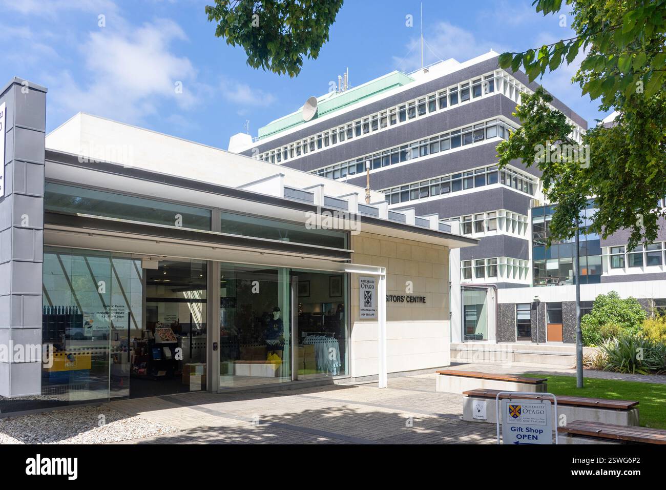 Visitors' Centre, Central Campus, University of Otago, Leith Street ...