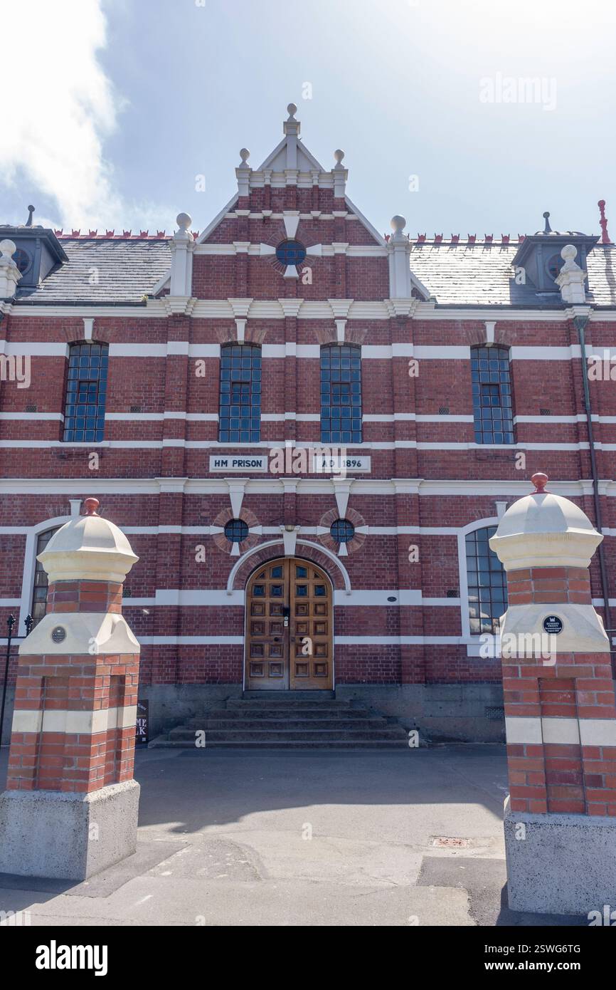 Entrance to former Dunedin Police Station & Prison Museum, Castle ...