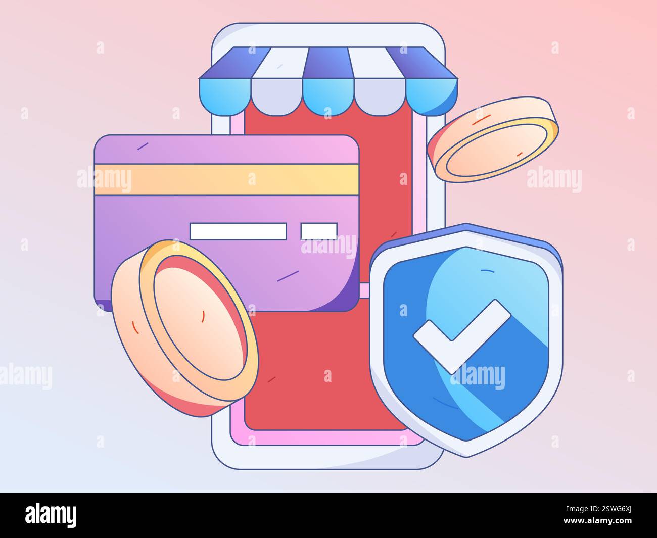 Alipay phone Stock Vector Images - Alamy