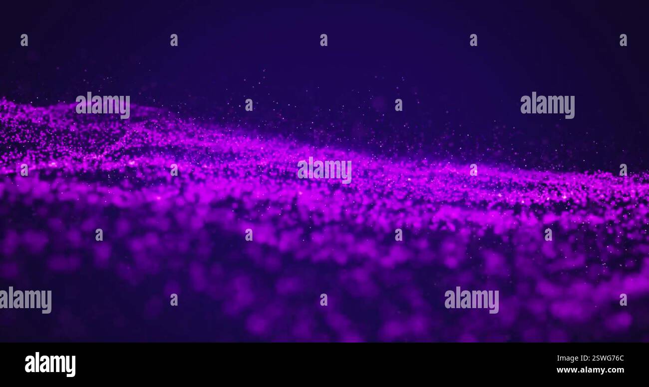 Image of purple spots moving on black background Stock Photo - Alamy