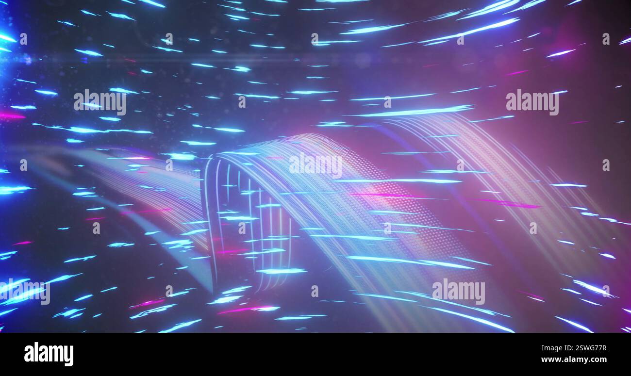 Dynamic network pulsating hi-res stock photography and images - Alamy