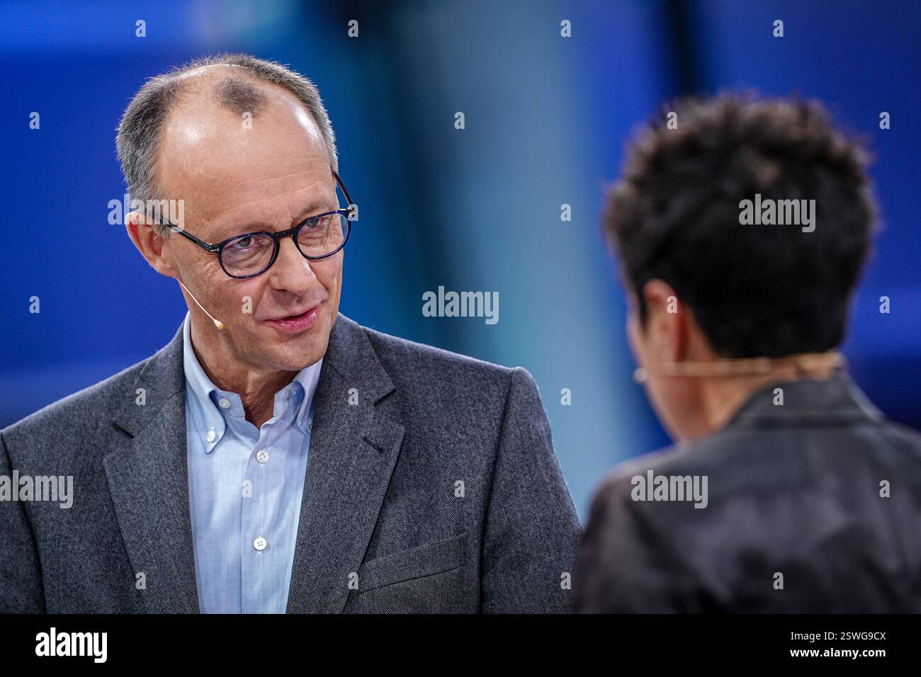 Berlin, Germany. 21st Feb, 2025. Friedrich Merz, CDU candidate for ...