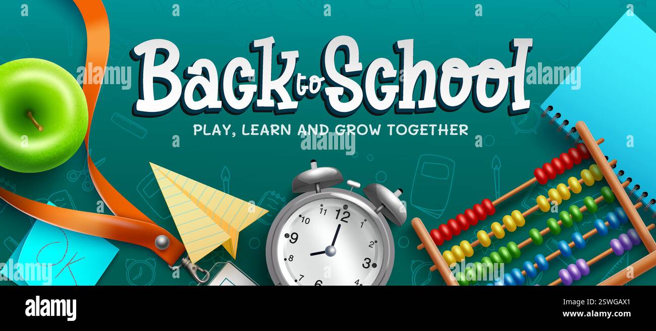 Apple in alarm clock Stock Vector Images - Alamy