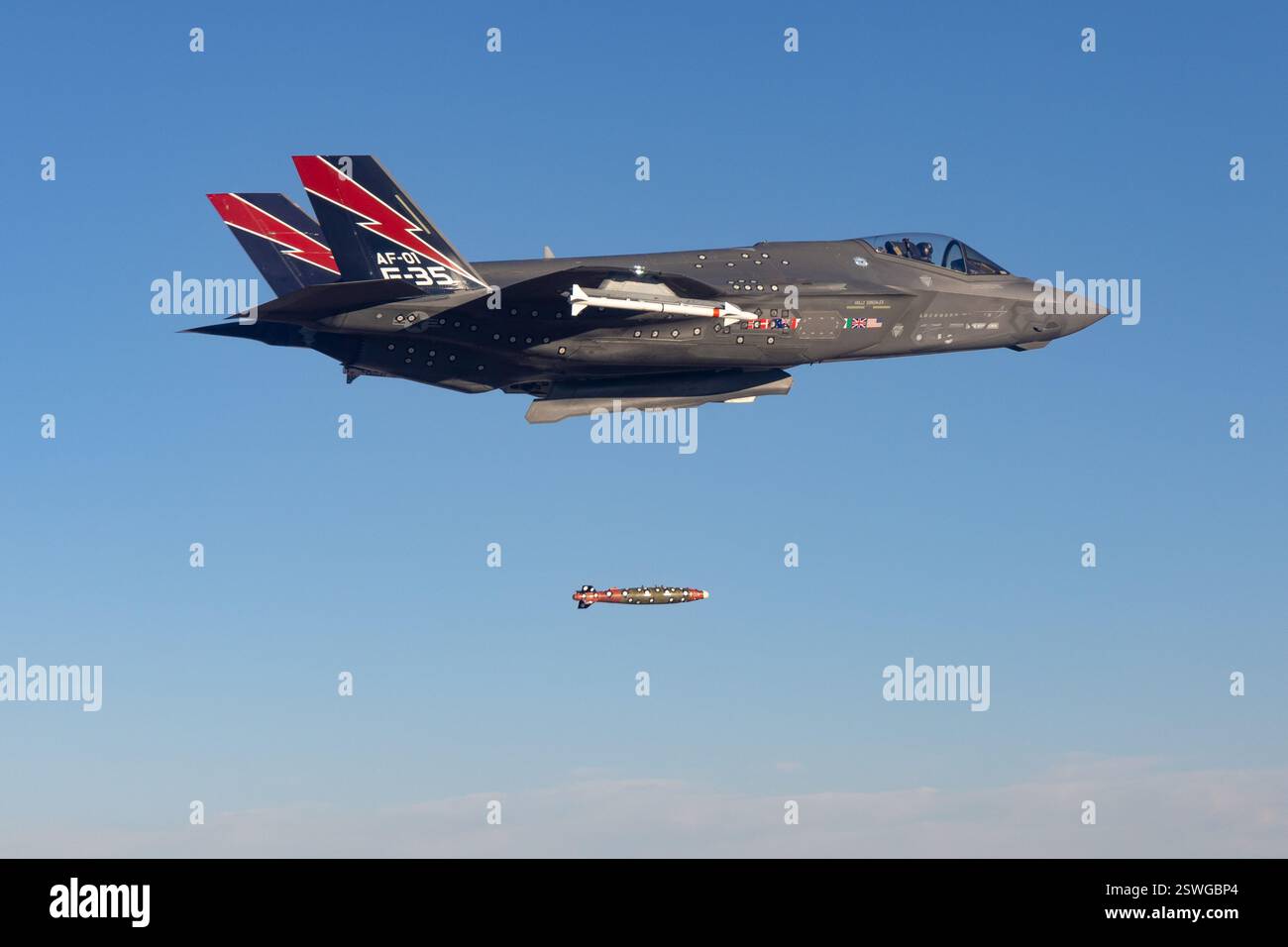 An F-35A assigned to the 461st Flight Test Squadron, F-35 Integrated ...