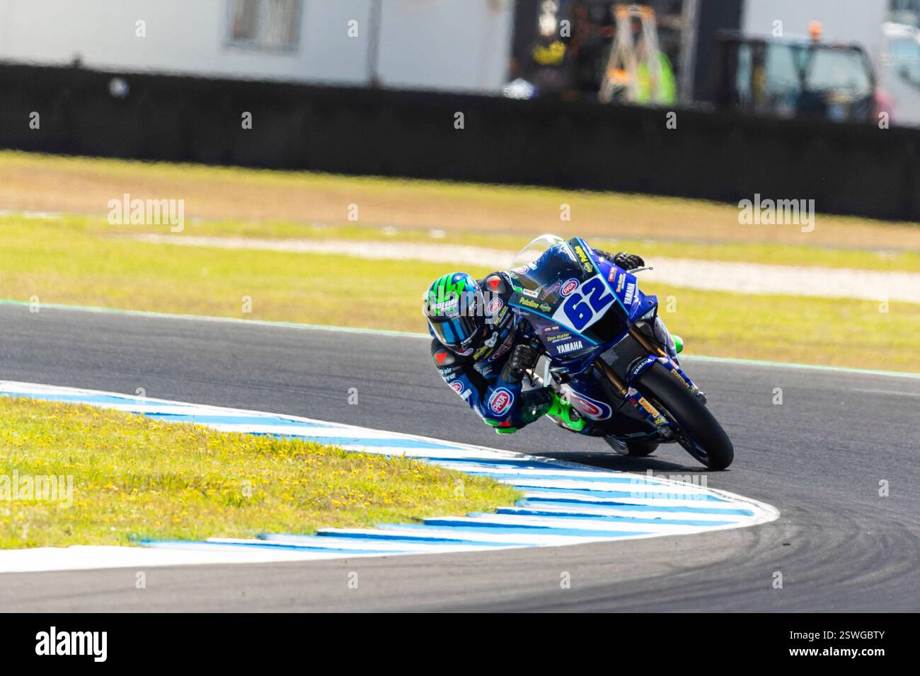 PHILLIP ISLAND, AUSTRALIA - FEBRUARY 21: Stefano Manzi (ITA) riding for ...