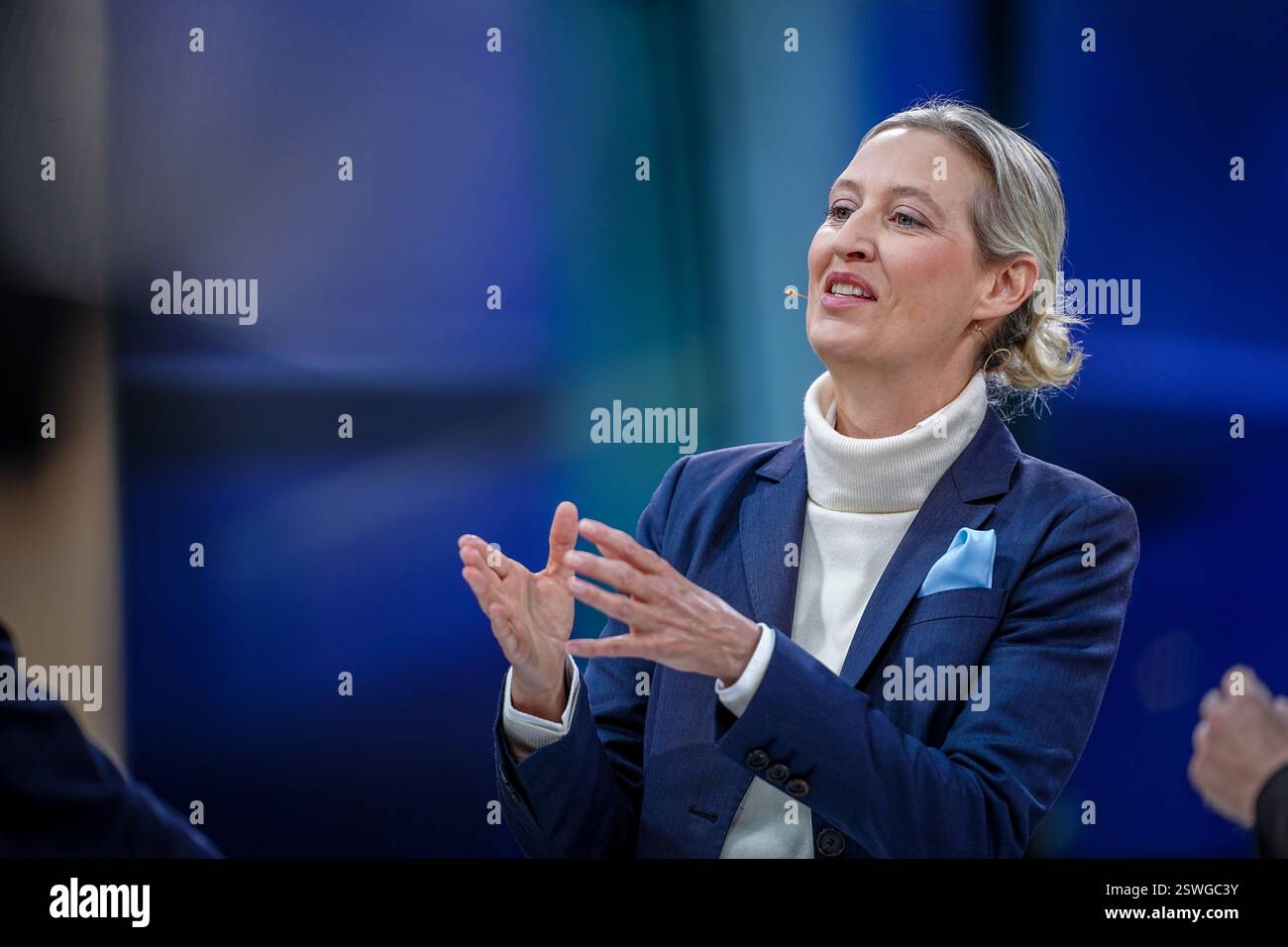 Berlin, Germany. 21st Feb, 2025. Alice Weidel, AfD candidate for ...