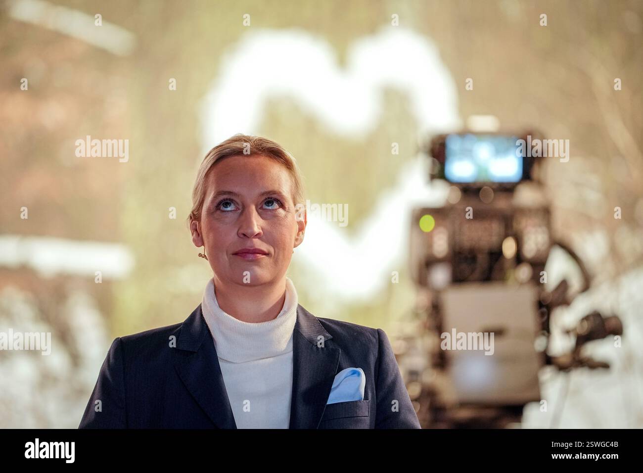 21 February 2025, Berlin: Alice Weidel, AfD candidate for chancellor ...