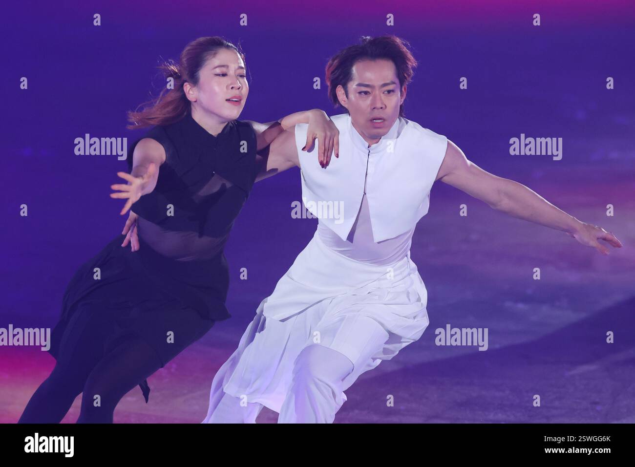Daisuke Takahashi & Kana Muramoto, FEBRUARY 21, 2025 - Figure Skating : Prince Ice World 2024 ...