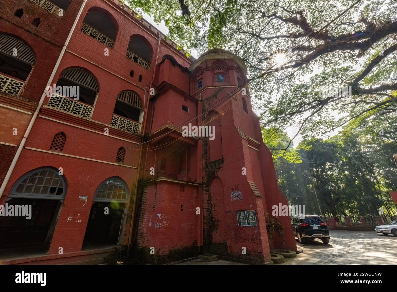 Colonial architecture in Chittagong central railway station and railway ...