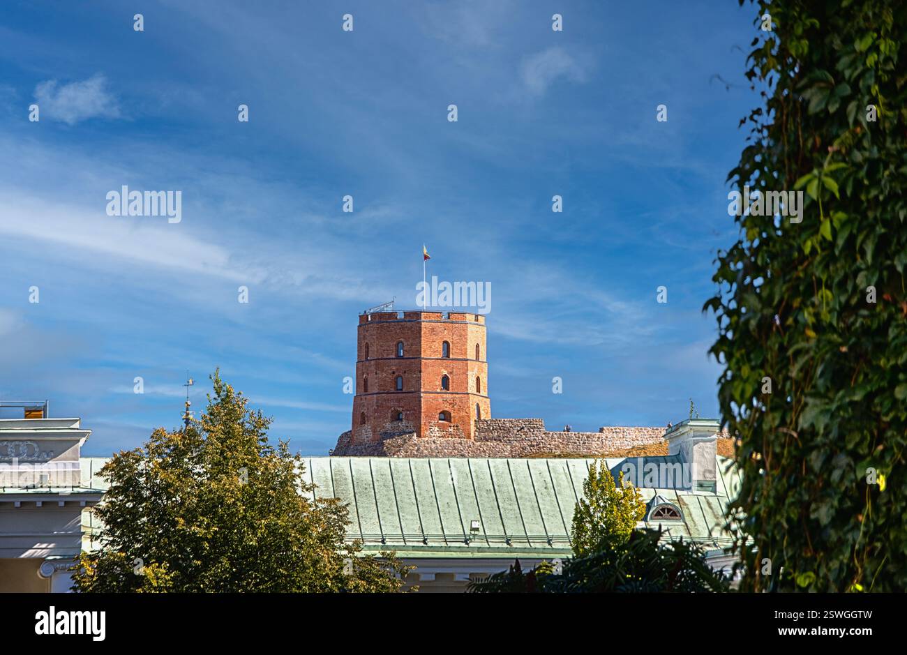 Vilnius. Gediminas' Tower. Gediminas' Tower is a monument of history ...