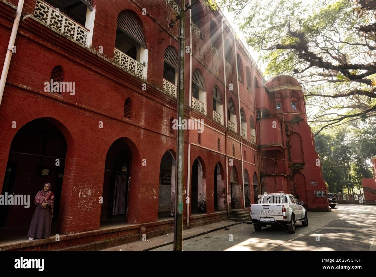 Colonial architecture in Chittagong central railway station and railway ...