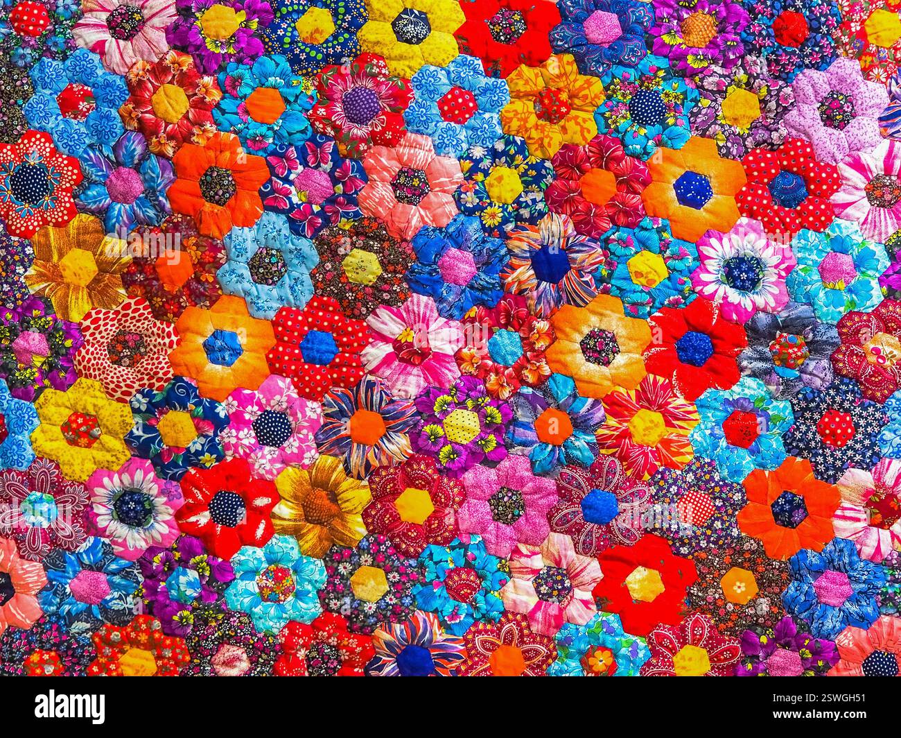 Color abstract background of patchwork sewing technique Stock Photo - Alamy