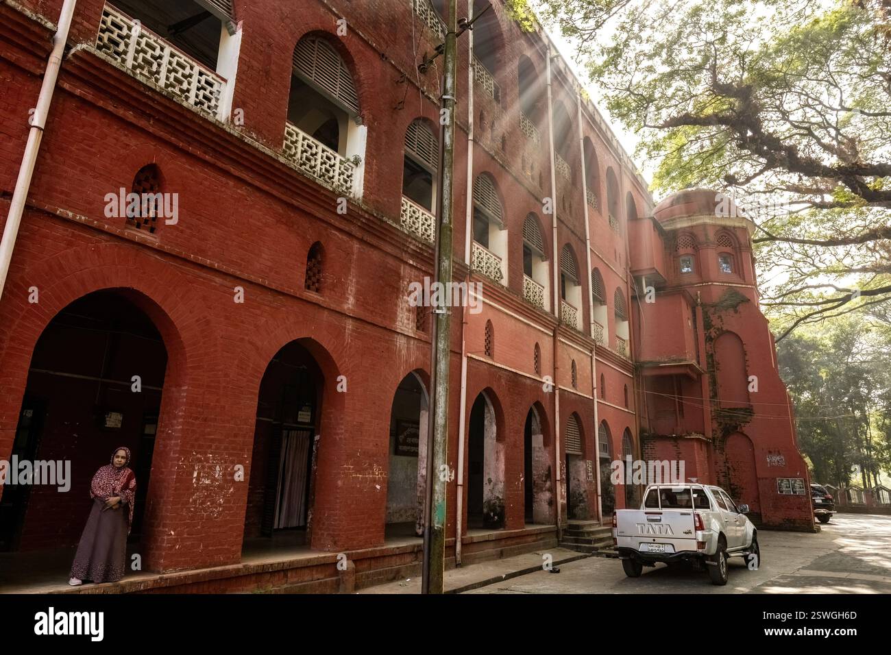 Colonial architecture in Chittagong central railway station and railway ...