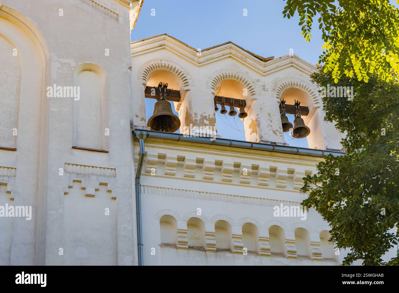 Vilnius. View of the Prechistensky Cathedral. Prechistensky Cathedral ...
