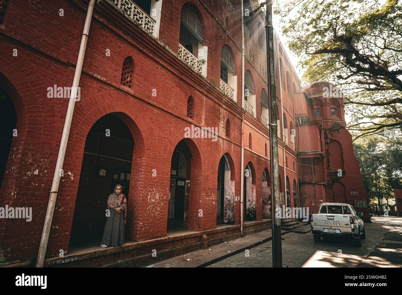 Colonial architecture in Chittagong central railway station and railway ...