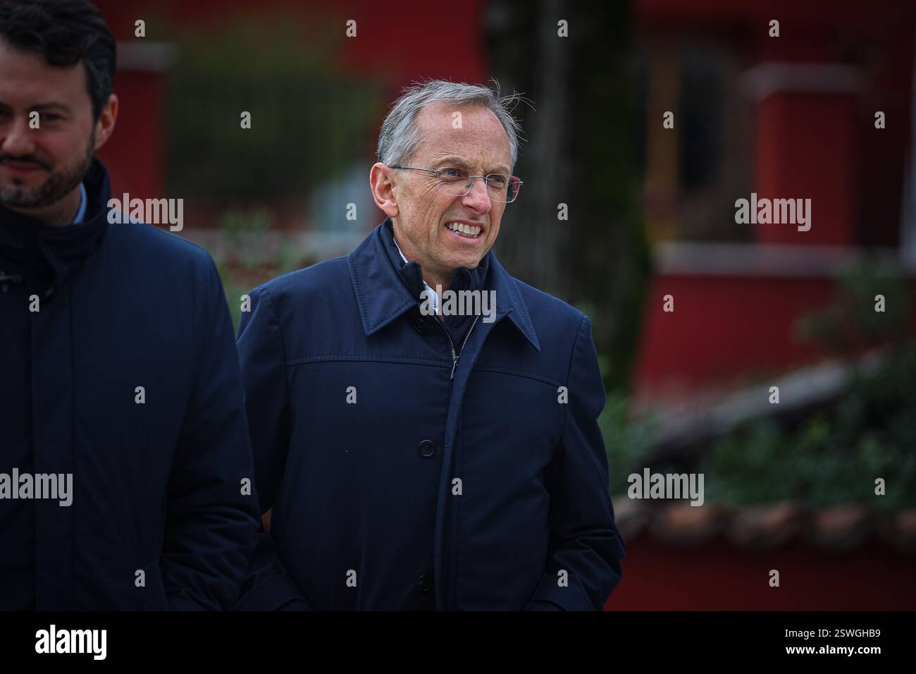 Benedetto Vigna CEO ay Ferrari Spa, during the filming day of the SF25 ...
