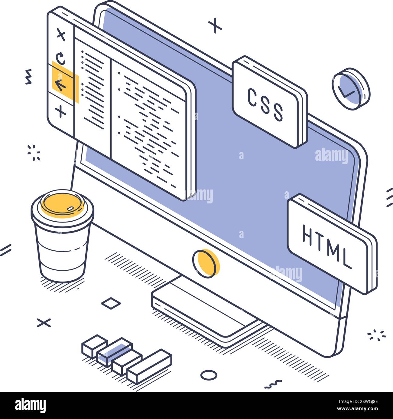 Coding visuals hi-res stock photography and images - Alamy