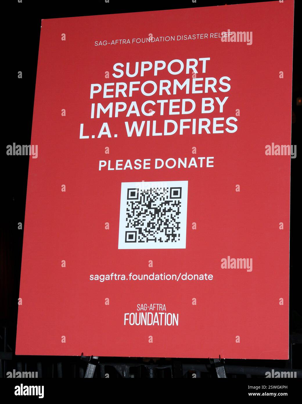 February 20, 2025, Los Angeles, Ca, USA: LOS ANGELES - FEB 20: QR Code ...