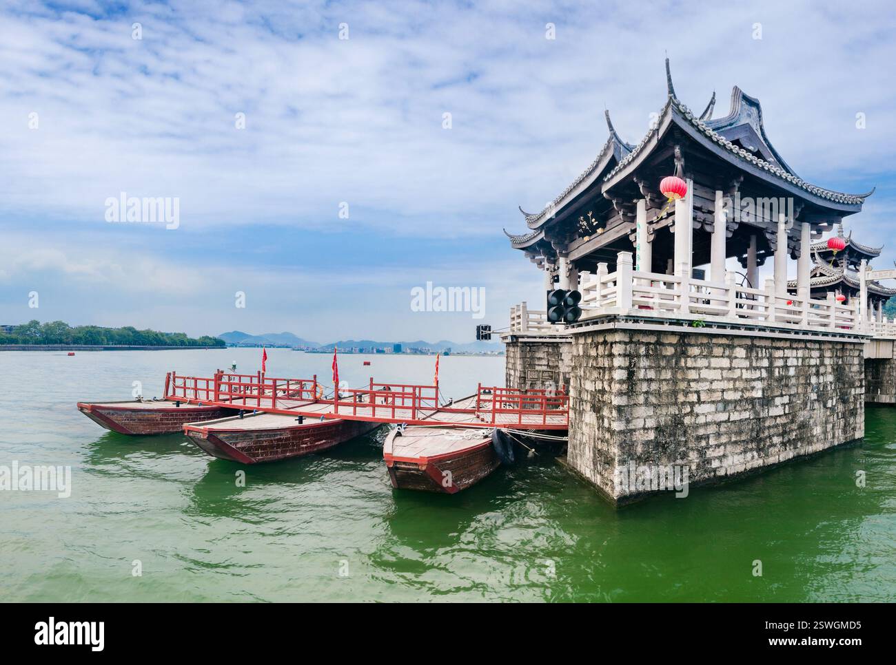 Guangji Bridge, Chaozhou City, Guangdong Province, China Stock Photo ...