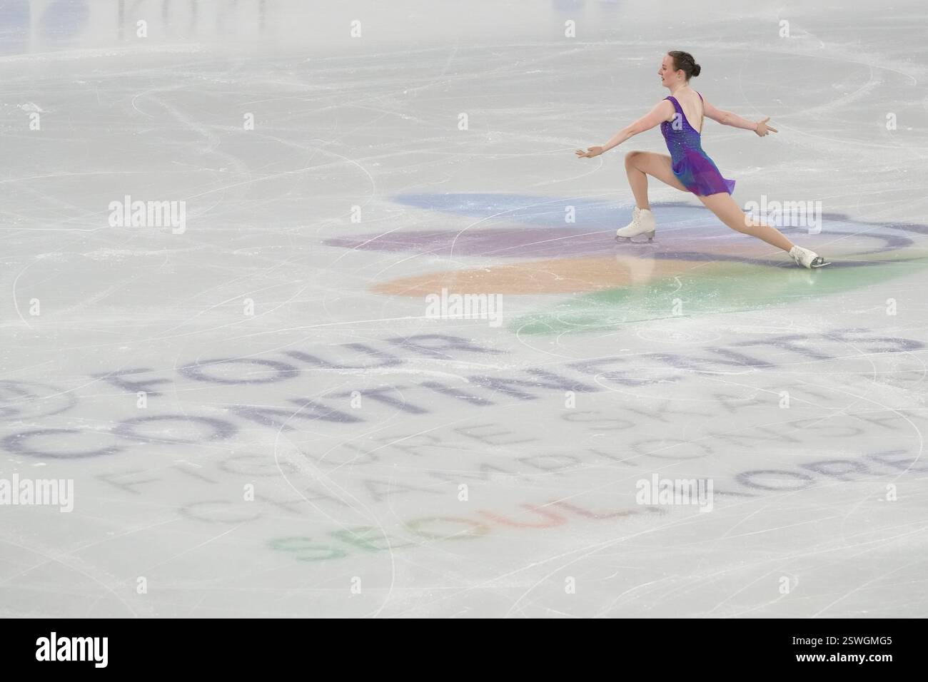 Katherine Medland Spence of Canada performs during the women's short ...