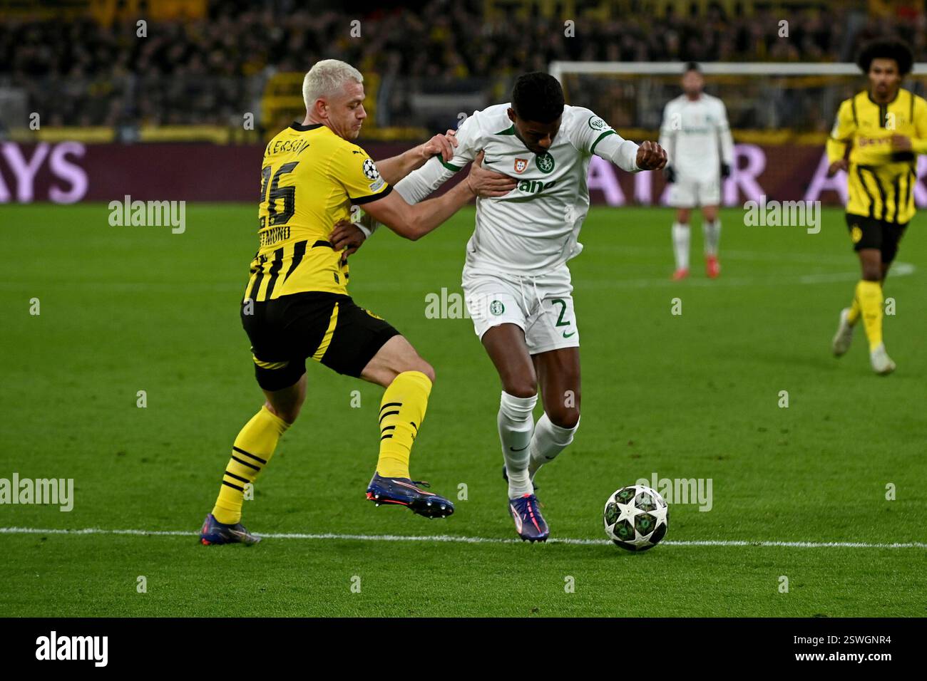 Dortmund, Deutschland. 19th Feb, 2025. Fussball; UEFA Champions League; Saison 2024/2025; Season ...