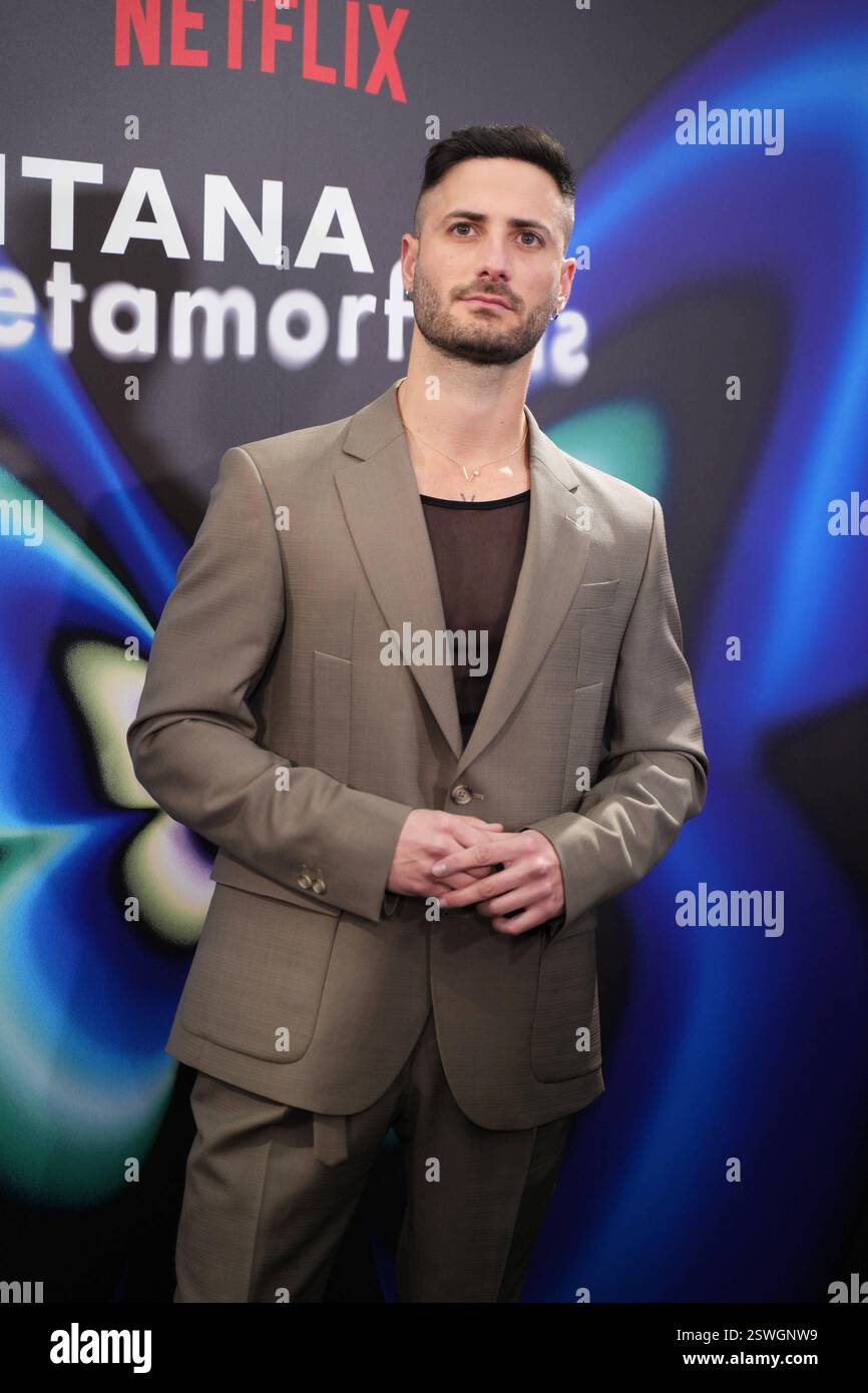 Madrid, Spain. 20th Feb, 2025. Actor Aron Pipper attending " Aitana ...