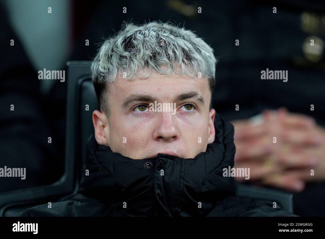 AC Milan's Alex Jimenez during the Serie A soccer match between Milan ...