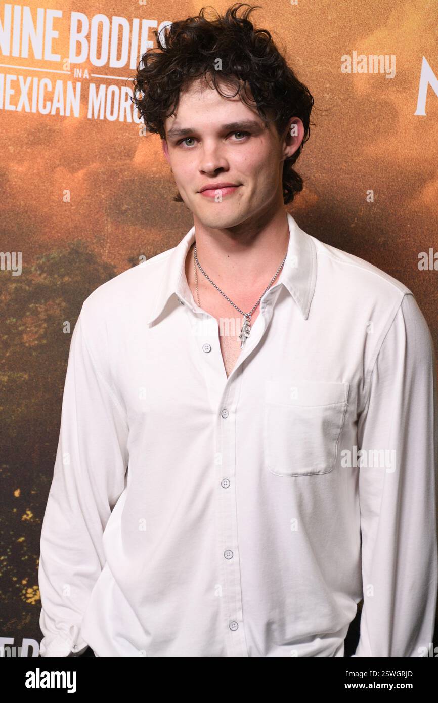 Culver City, California, USA 20th February 2025 Actor Curran Walters ...